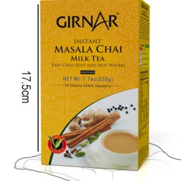 Girnar Instant Chai (Tea) Premix With Masala, 10 Sachet Pack